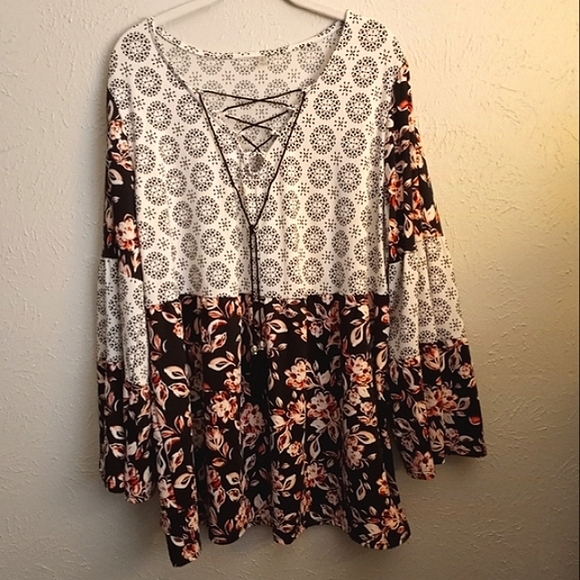 Tops | 2x Cool Bojo Patterns And Zig Zag Cord To Pull It All Together ...